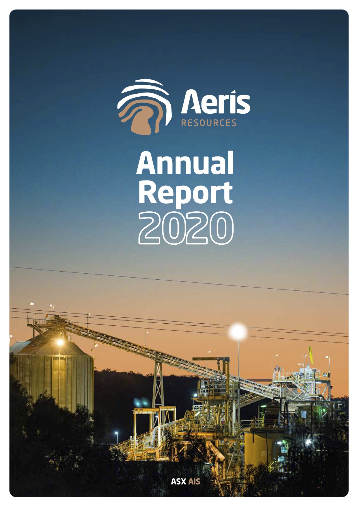 Annual Report 2020 - Aeris Resources
